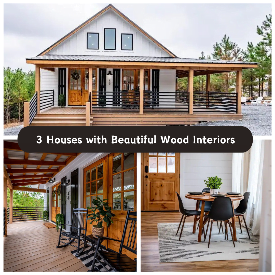 3 Houses with Beautiful Wood Interiors - HousePlans 24